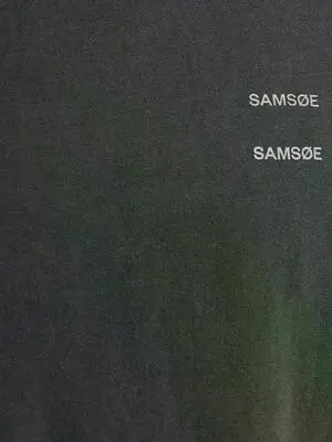 SAMSOE SAMSOE Logo-detail T-shirt