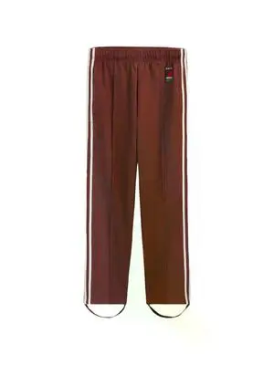 Adidas X Edison Chen Clot Stripe Trousers - Brown