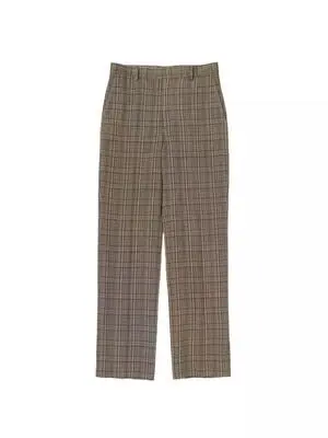 Auralee Check Trousers