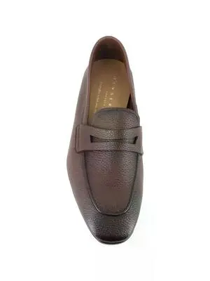 HENDERSON BARACCO Grained-leather Loafers