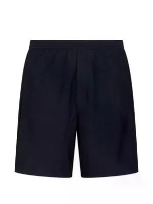Giorgio Armani Logo-detail Shorts - Blue