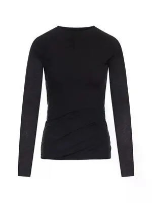 JIL SANDER Long-sleeved Top - Black