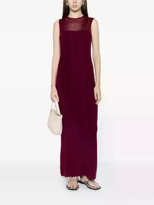 Eric Bompard Ribbed Maxi Dress