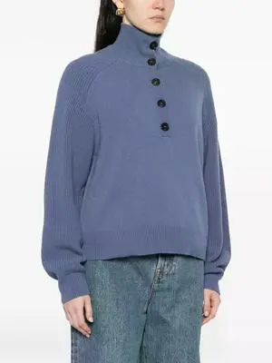 Eric Bompard Buttoned Sweater