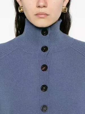 Eric Bompard Buttoned Sweater