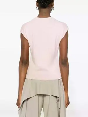 Eric Bompard Ribbed Sleeveless Top