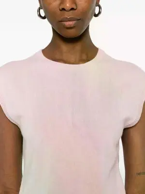 Eric Bompard Ribbed Sleeveless Top
