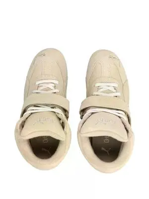 PUMA Speedcat Wedge Leather Sneakers - Neutrals