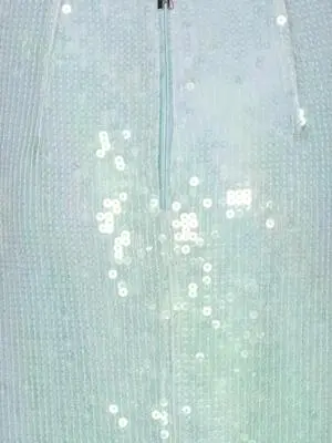 ROTATE BY BIRGER CHRISTENSEN Sequined Pencil Skirt - Blue