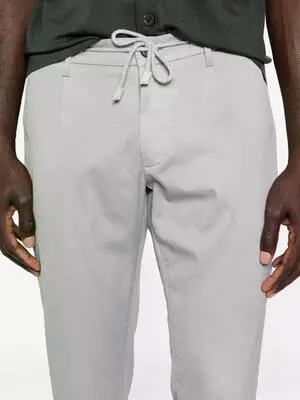 Eleventy Drawstring-waist Trousers - Grey