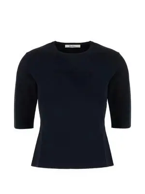 Max Mara Embossed T-shirt - Blue