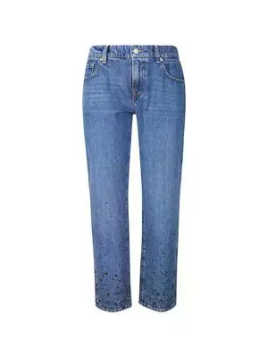 7 For All Mankind Callie Studded Jeans