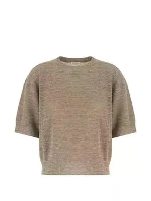 Brunello Cucinelli Short-sleeve Knitwear - Neutrals