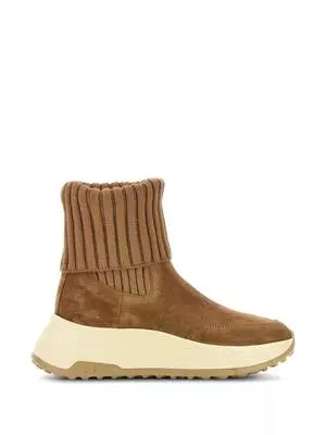 Hogan Hi-fi Chelsea Boots - Brown