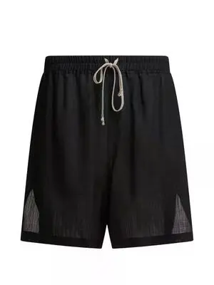 Rick Owens Drawstring Shorts - Black