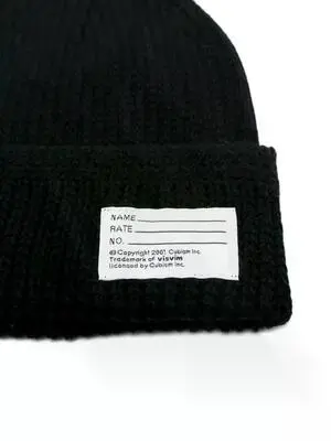 Visvim Label-detail Beanie