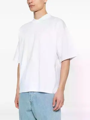PAOLO PECORA Round-neck T-shirt - White