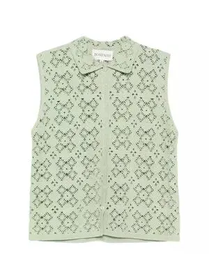 Eric Bompard Sleeveless Shirt - Green
