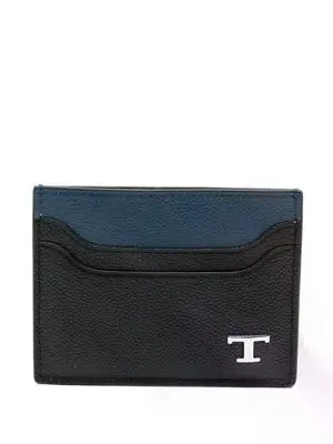 TOD'S Logo-plaque Card Holder - Black