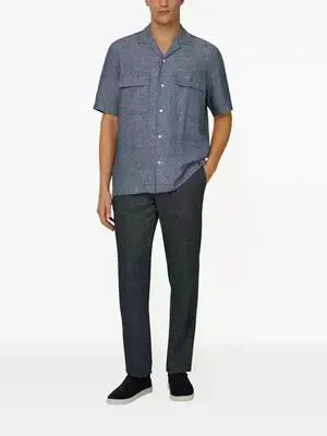 Boggi Milano Camp Collar Shirt