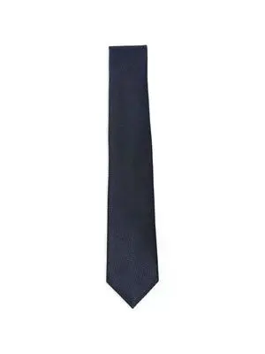 Giorgio Armani Patterned Neck Tie - Blue