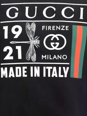 Gucci Dragonfly Printed T-shirt