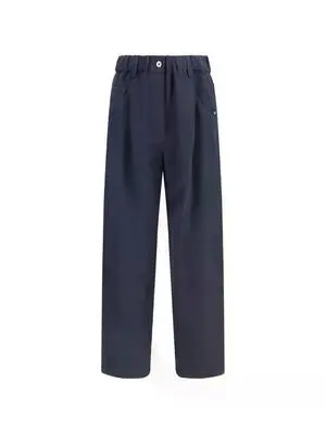 Brunello Cucinelli Elasticated Trousers - Blue