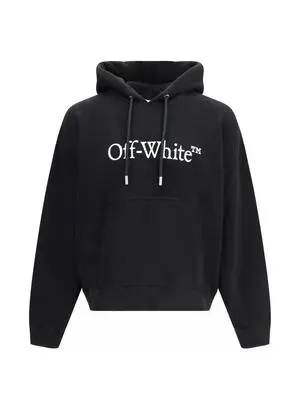 Off-White Big Bookish Skate Hooded Sweatshirt - Black