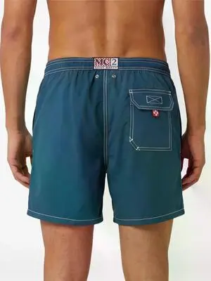 MC2 SAINT BARTH Contrast-trim Swim Shorts