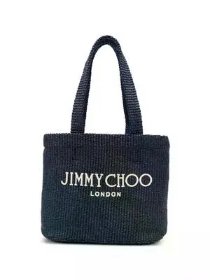 JIMMY CHOO East-west Logo Tote - Blue