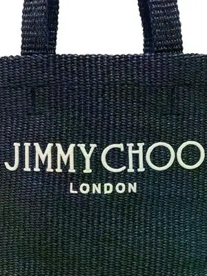 JIMMY CHOO East-west Logo Tote - Blue