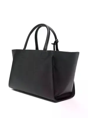 SYSTEM Tote Bag With Top Handle And Logo Plaque