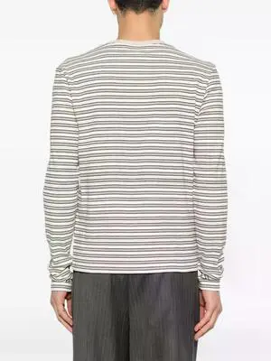 TONYWACK Striped Crewneck Sweatshirt