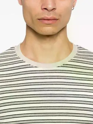 TONYWACK Striped Crewneck Sweatshirt