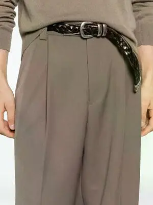 TONYWACK Pleated Tailored Trousers
