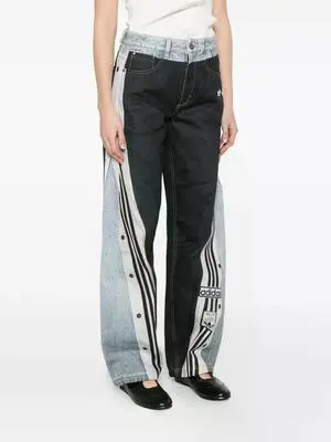 Adidas Adibreak Buttoned Striped Jeans