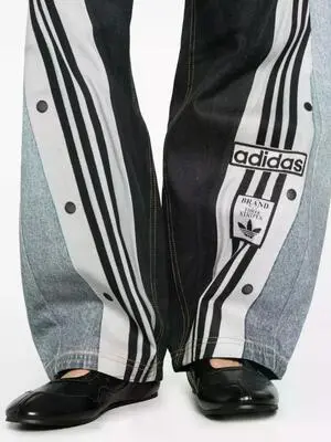 Adidas Adibreak Buttoned Striped Jeans
