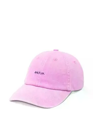 Maison Labiche Amour Baseball Cap - Purple
