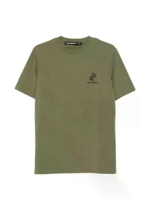 Karl Lagerfeld Logo-print Crew Neck T-shirt