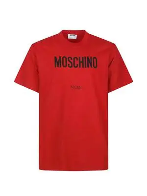 Moschino Logo-print T-shirt - Red