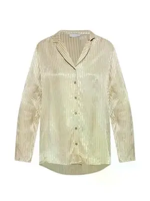Hanro Striped Buttoned Top