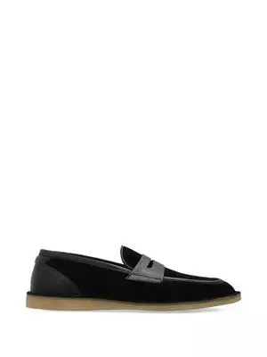 Dolce & Gabbana Leather Loafers - Black