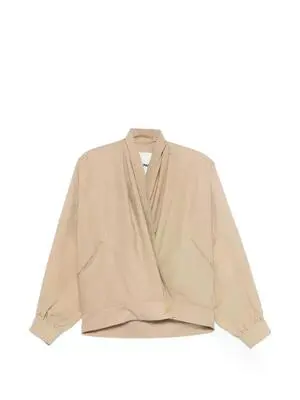 DARKPARK Franca Bomber Jacket - Neutrals