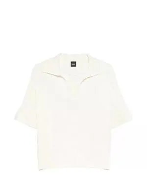 BOSS Short-sleeve V-neck T-shirt - Neutrals