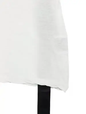 Rick Owens Ribbon Detail T-shirt - Neutrals