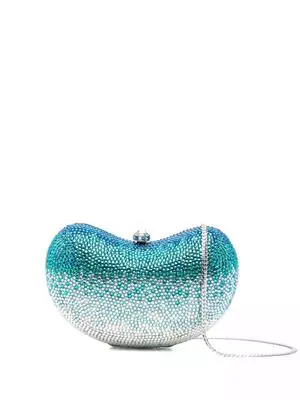 SAN BLAS Embellished Clutch Bag - Blue