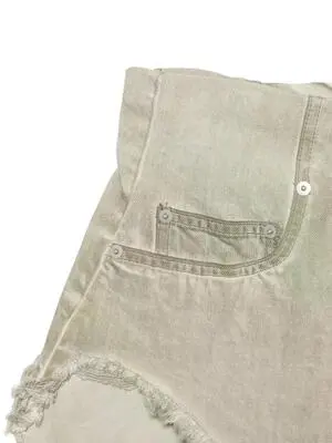 Rick Owens Frayed Hem Shorts
