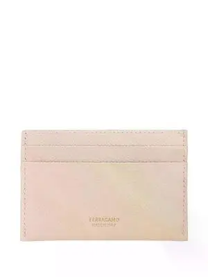 FERRAGAMO Gancini Leather Card Holder