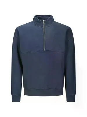 Colorful Standard Half-zip Sweatshirt - Blue