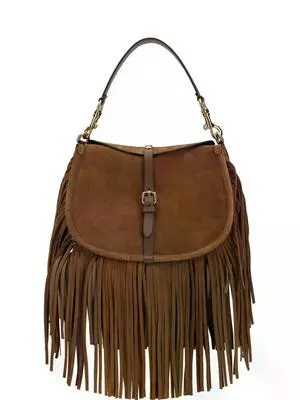Etro Fringed Shoulder Bag - Brown